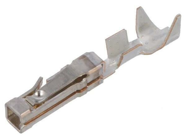 Контакт AMPHENOL FCI-76357-301 "Мама", 30 AWG - 22 AWG, DUBOX, серебристый, 1 шт