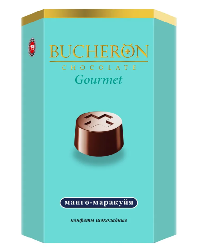 Конфеты BUCHERON GOURMET со вкусом манго-маракуйя /картон/ 130г
