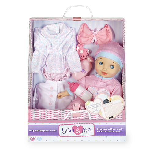 Подарочный игровой набор "Кукла - пупс с аксессуарами" You & Me