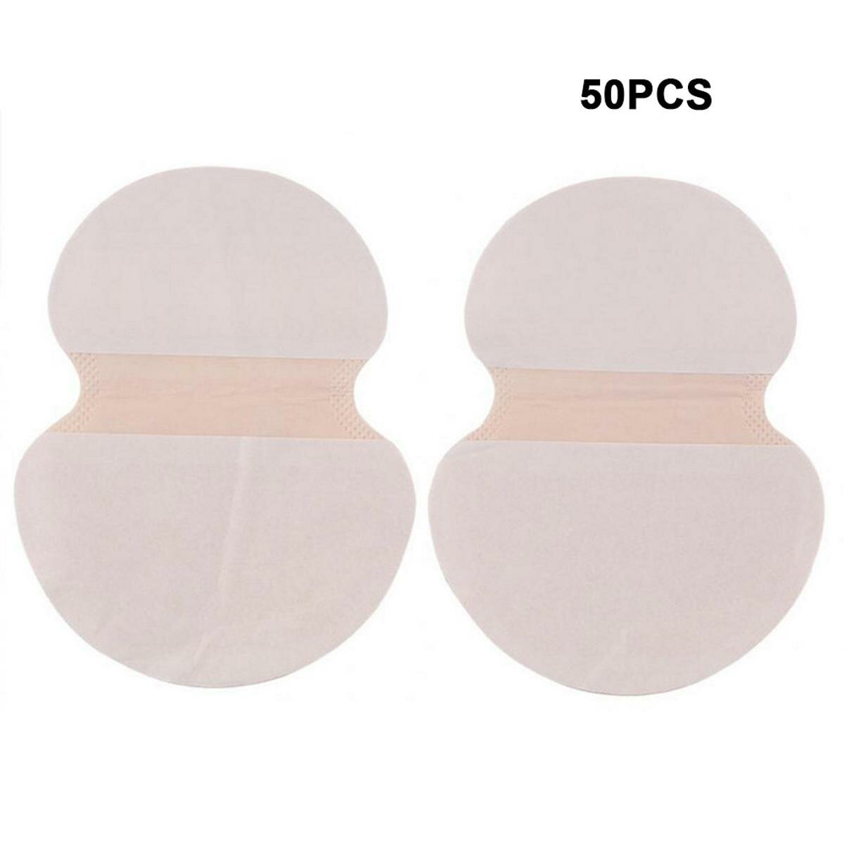 50 шт. подмышечные антиперспирантные подушечки для подмышек, впитывающие пот подушечки, одноразовые подмышечные подушечки для защиты от пота, подмышечные подушечки