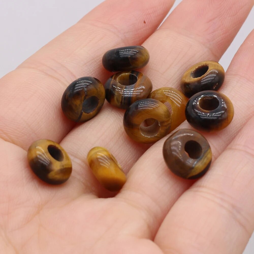 Бусины из тигрового глаза, 10 шт.