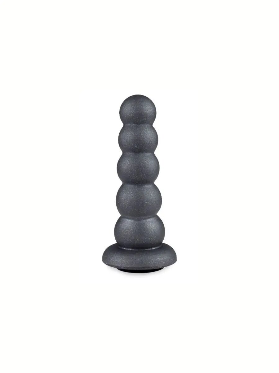 Насадка-елка LOVETOY PLATINUM, анальная, для харнесса, 12.5см, серая