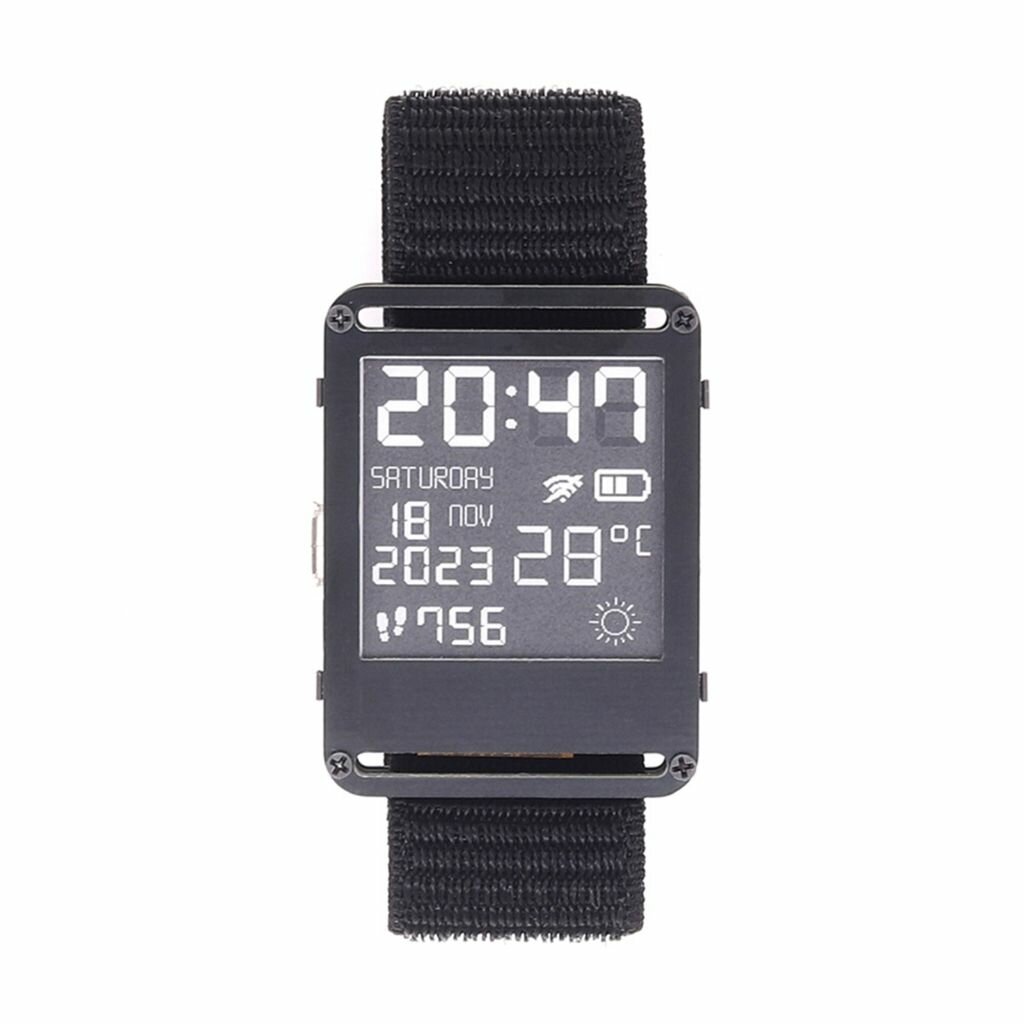 Умные часы Watchy ESP32 с программируемым открытым Исходным кодом