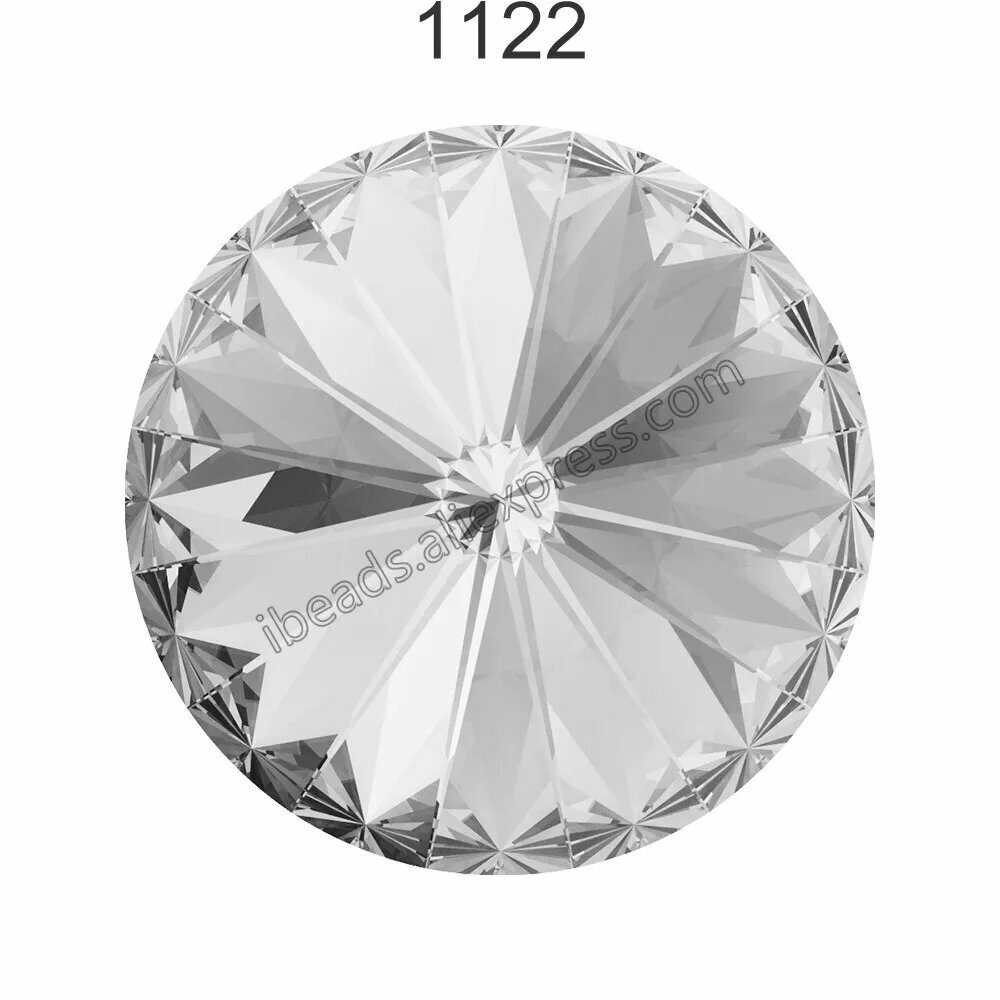 Оригинальные кристаллы Rivoli горный хрусталь ss39 (1 piece), Crystal 001 F