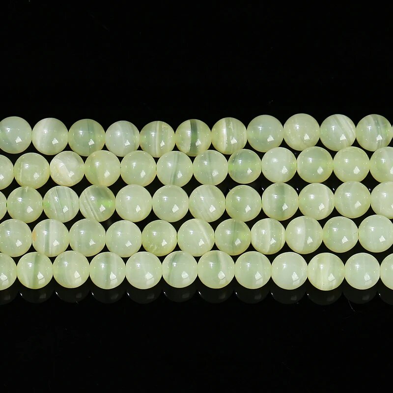 Бусины из зеленого кальцита 60 шт 8mm approx 47pcs