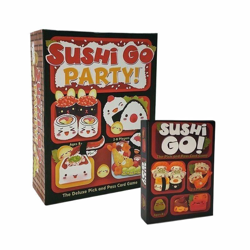 Настольные игры Sushi Go Party! Игра Карточная Семейные подарки детям