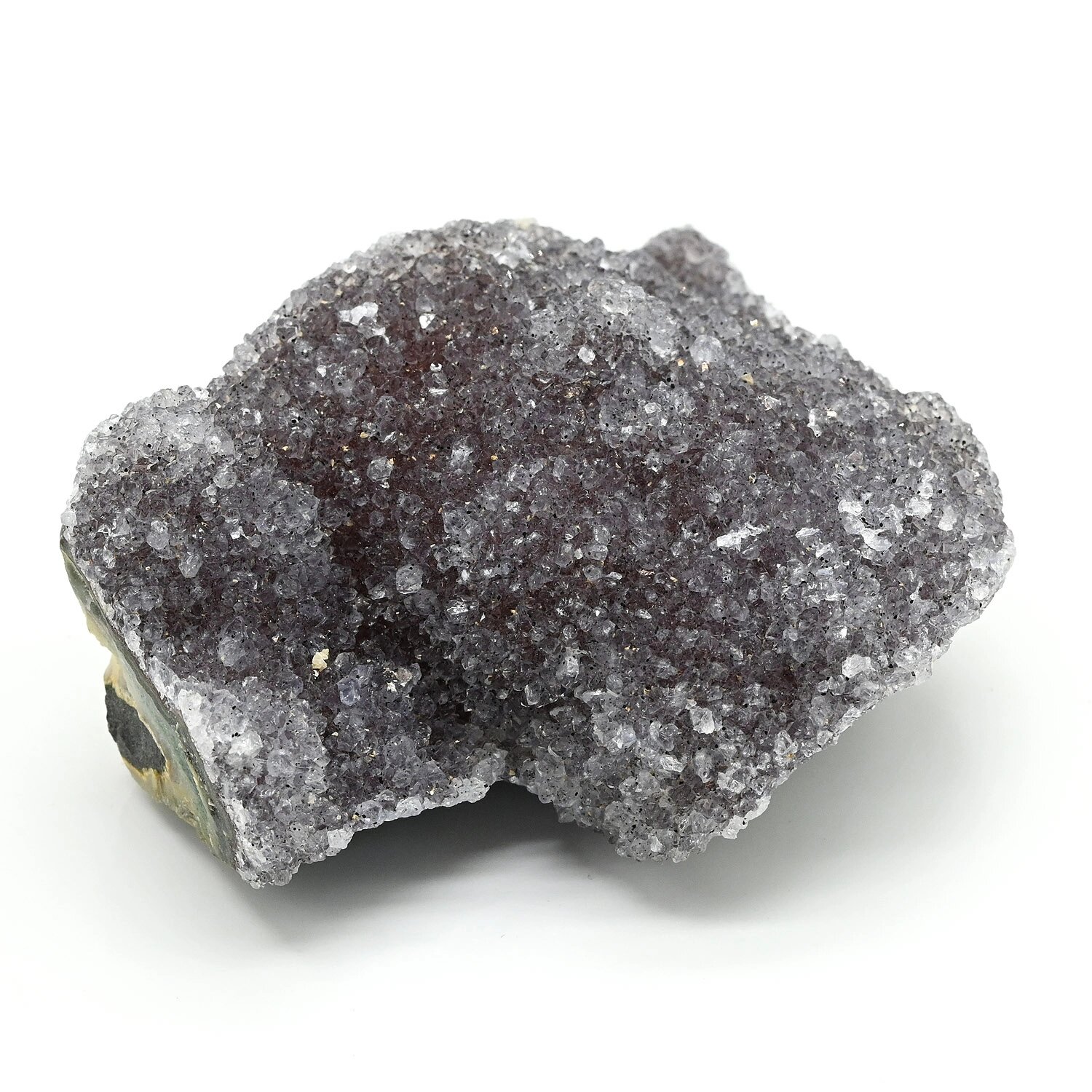 Друза Аметист Бразильский 65*55*27мм, 124гр, (R) .