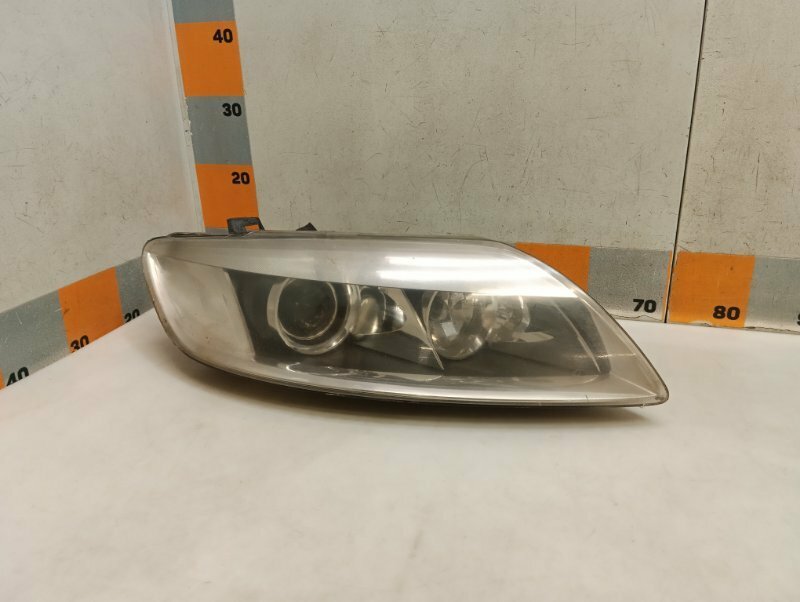 Б/У Ксенон с блоками, оригинал, до 2010 года Фара правая Audi Q7 2006 4L 369258 VAG арт. 4L0941004B