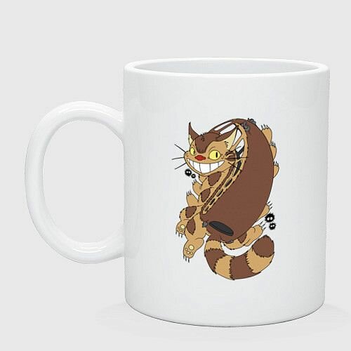 Котобус - catbus Керамическая кружка