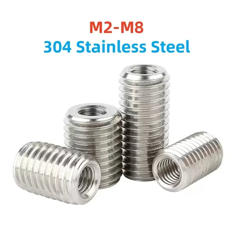 Гайки М2-М8 из нержавеющей стали 304 M6xM8xL6-2pcs