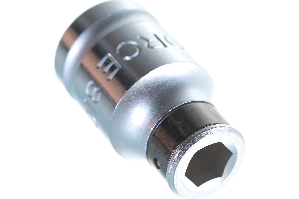 FORCE 81032 Держатель биты 3/8'F x 1/4'F, длина 30 мм, совместим с битами 1/4-дюйма