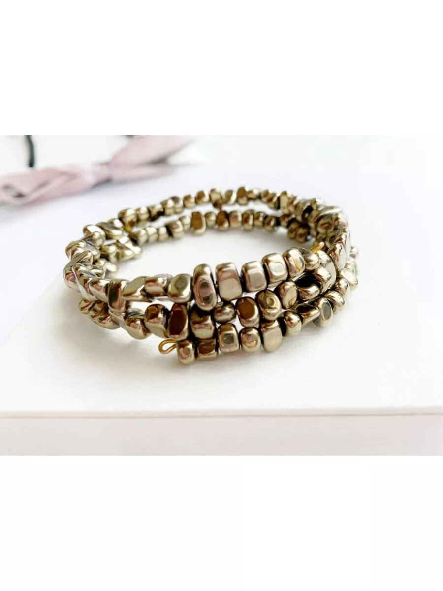 Браслет, гематит