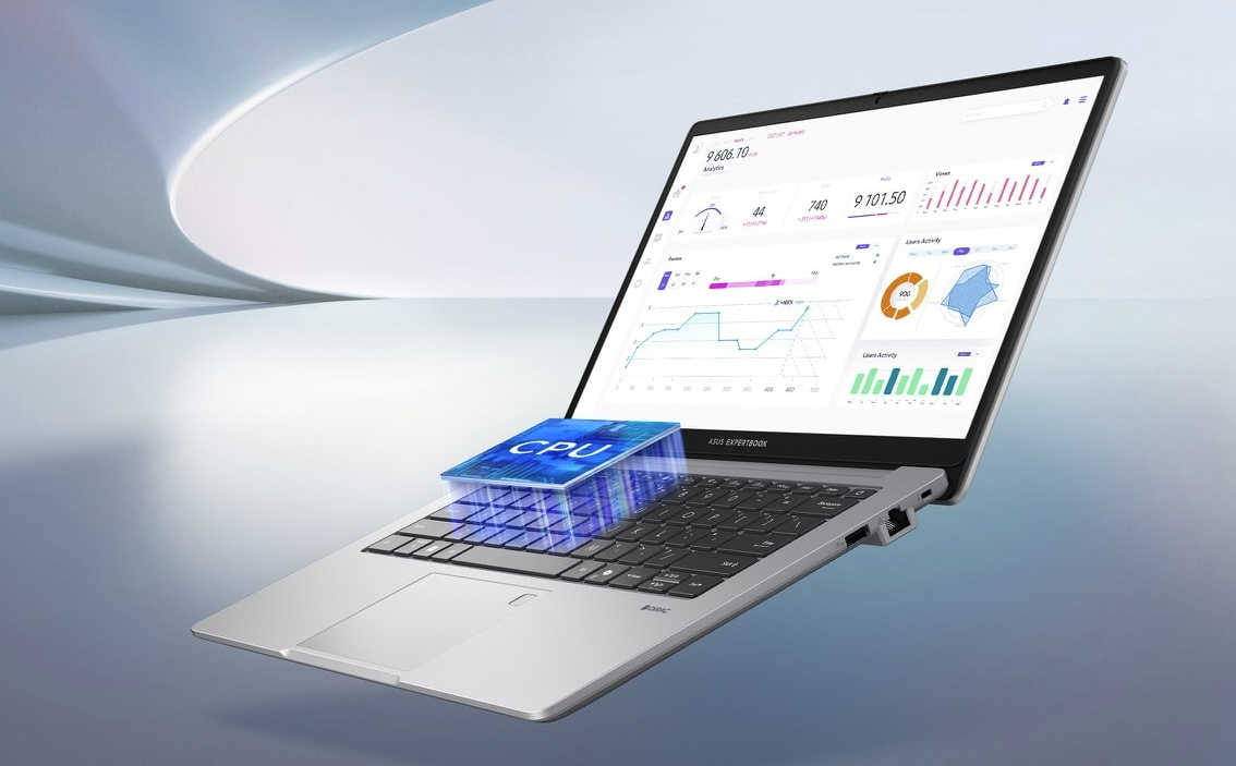 Ноутбук ASUS ExpertBook P1 P1403CVA 14" 1920*1080, Intel i5-13420H, RAM 16Gb, SSD 512Gb, без ОС, серый