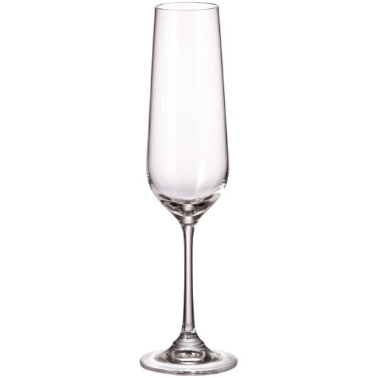 Набор фужеров для шампанского Crystal Bohemia "STRIX", 200 мл (набор 6 шт.)