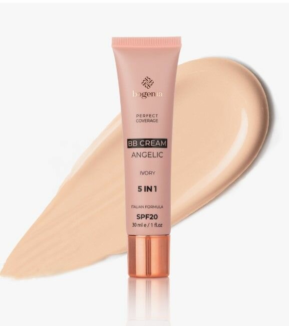 Bogenia Тональный СС крем Angelic BG606 001 ivory