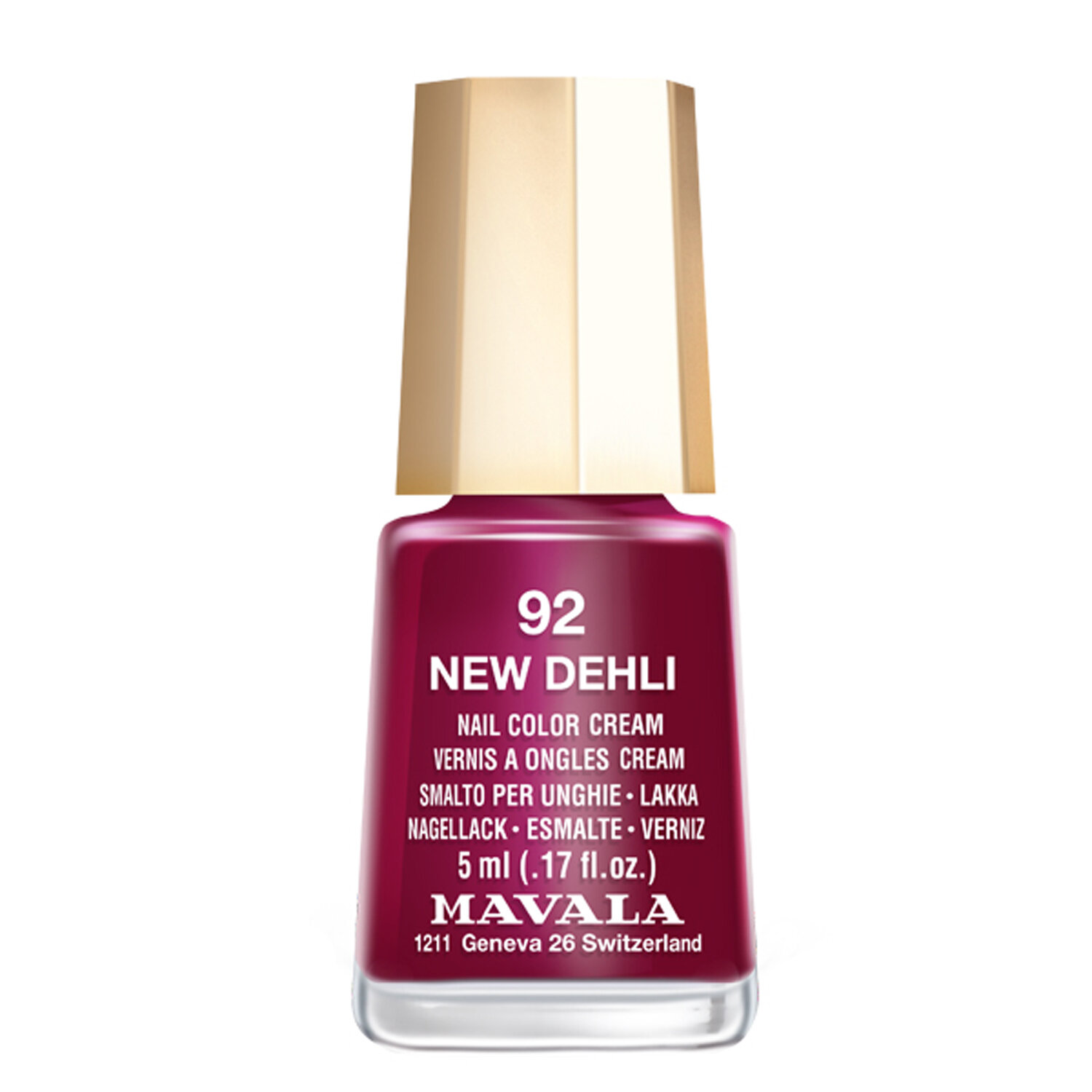MAVALA Лак для ногтей, 5 мл, 092 Нью Дели