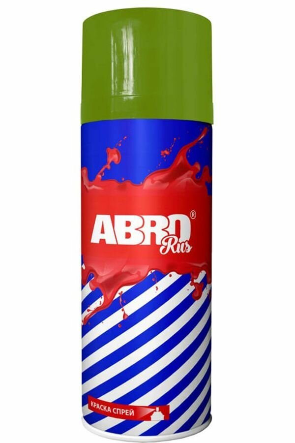 Краска-спрей акриловая № 90 хаки ABRO RUS SPO-090-R