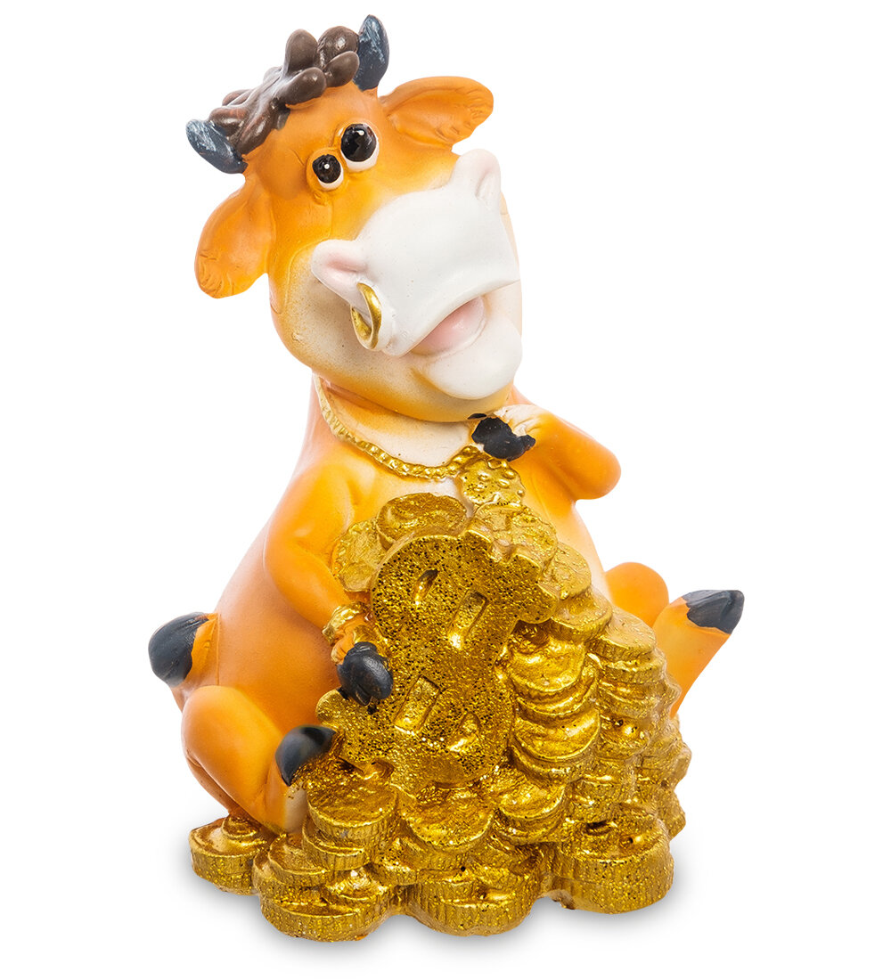 Копилка "Денежный Бык" 13 см, Art East