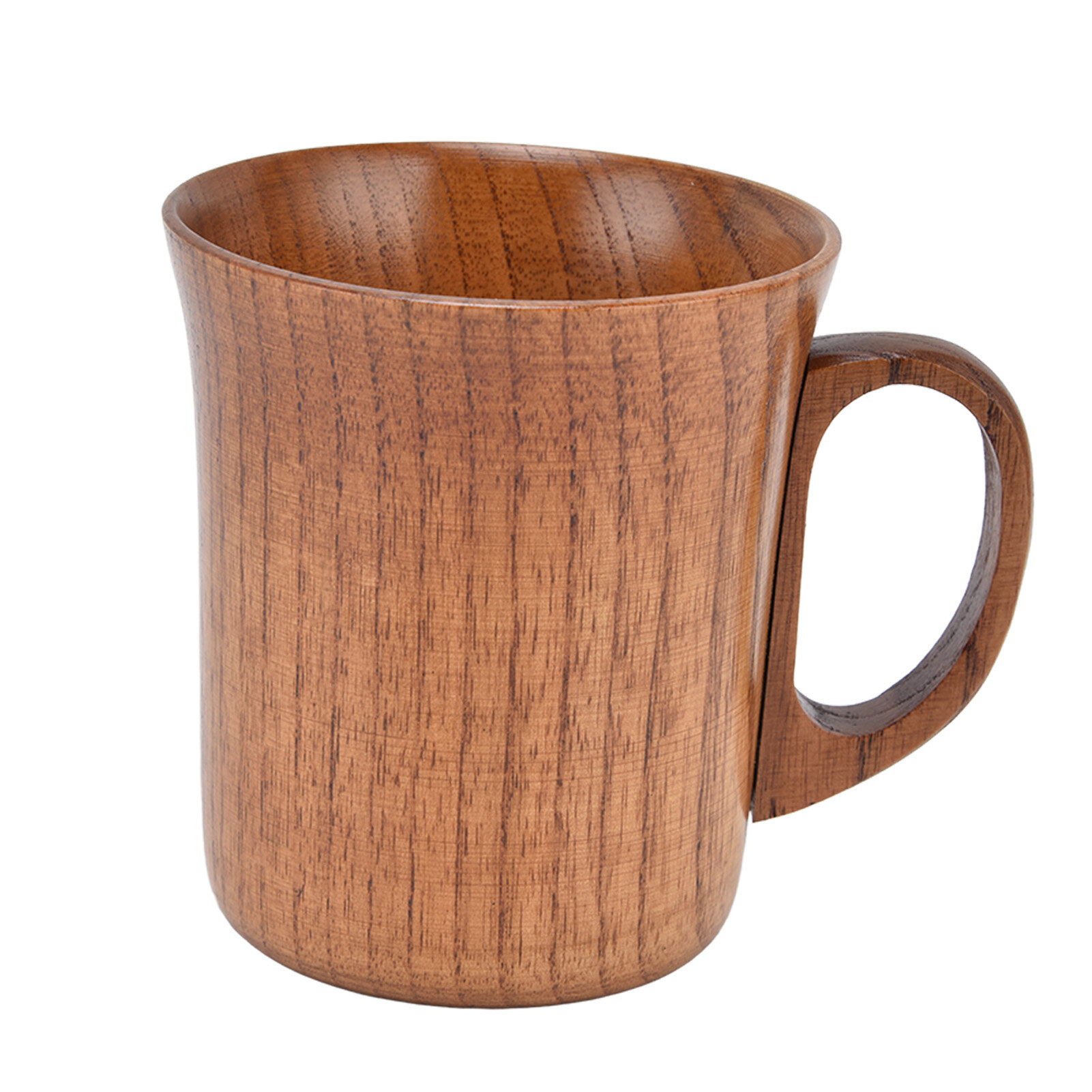 280 мл деревянная чашка для кружки с ручкой дерево Jubub
