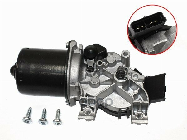 Мотор трапеции стеклоочистителя Nissan Note 05-13 (LHD) Sat арт. ST-28800-9U100