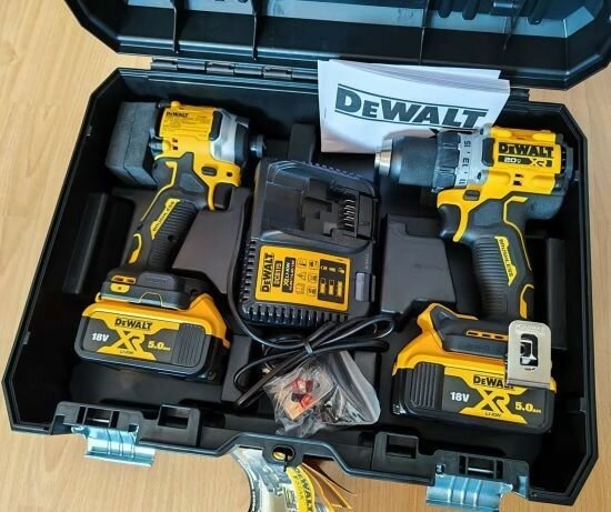 Набор инструмента DeWalt DCF850+DCD800