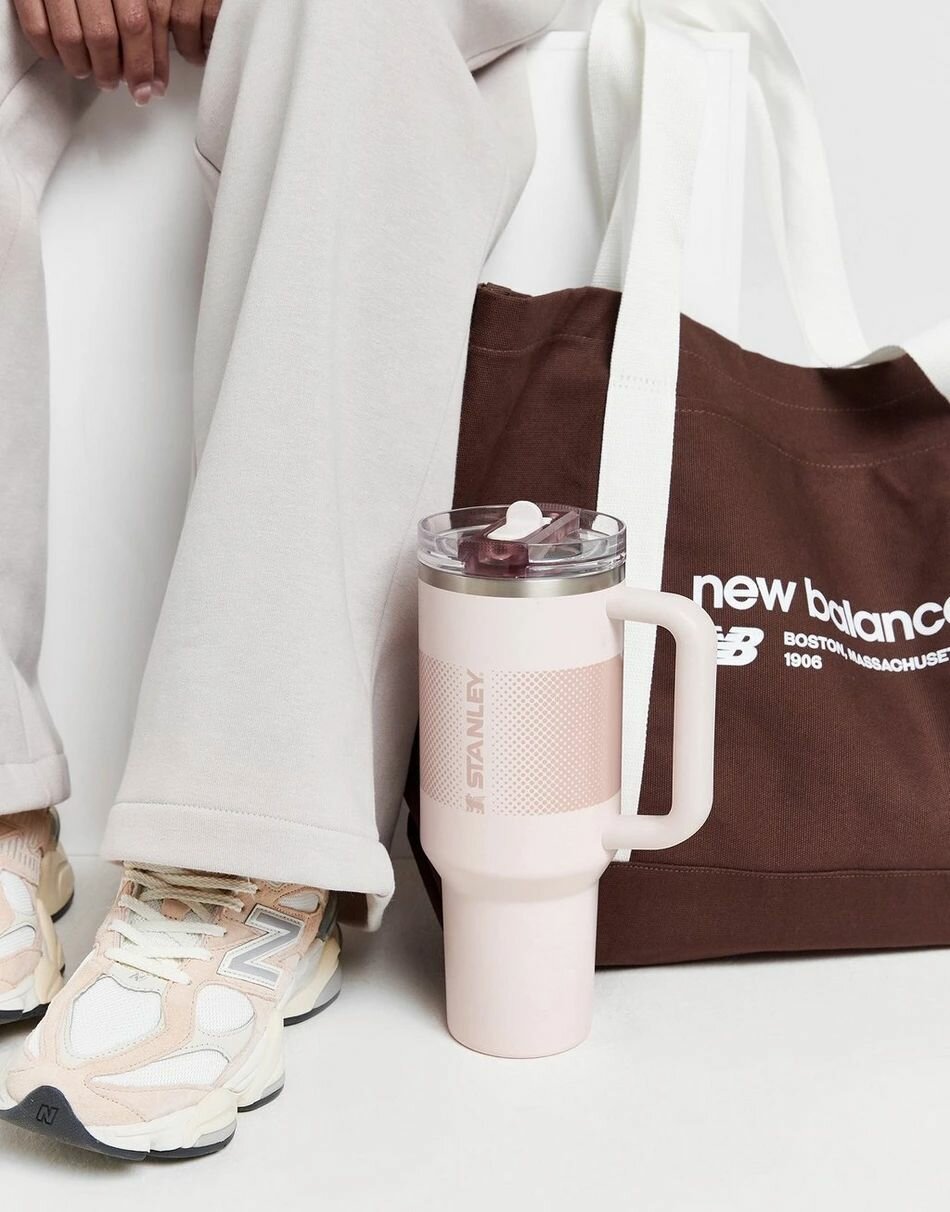 Stanley термокружка с трубочкой The Quencher ProTour (Rose Quartz Fade) 1,2л