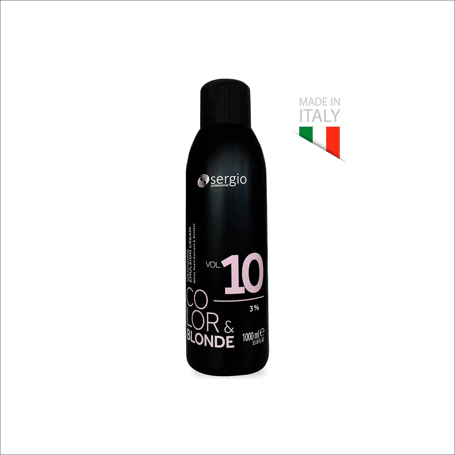 Крем-окислитель 3% (10vol) 1000мл, sergio professional