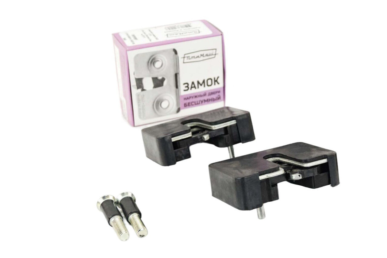 Комплект бесшумных замков на две двери птимаш на Лада Приора купе