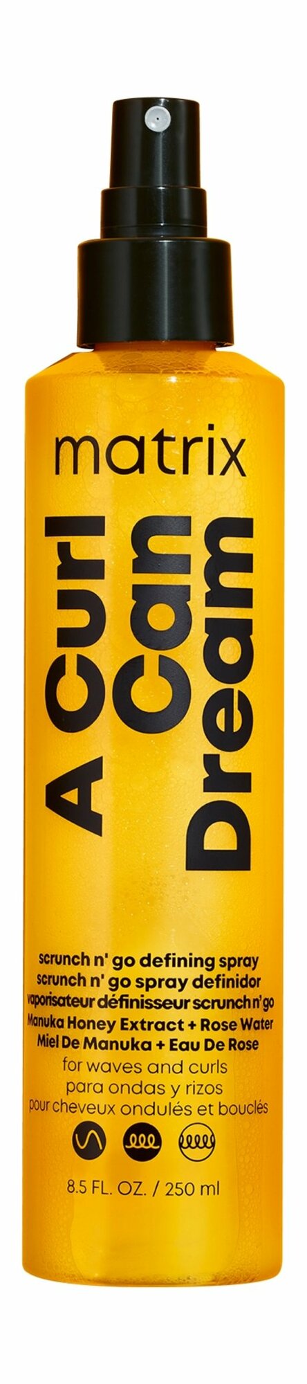 Matrix Total Results a Curl Can Dream Scrunch n' Go Defining Spray