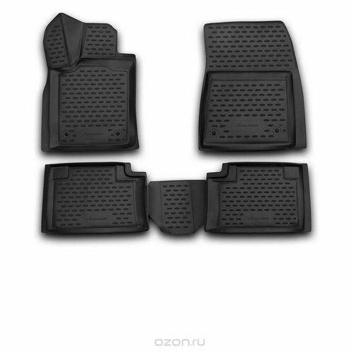 Набор автомобильных 3D-ковриков Novline-Autofamily для Jeep Grand Cherokee, 2014->, в салон, 4 шт Autofamily NLC3D2409210