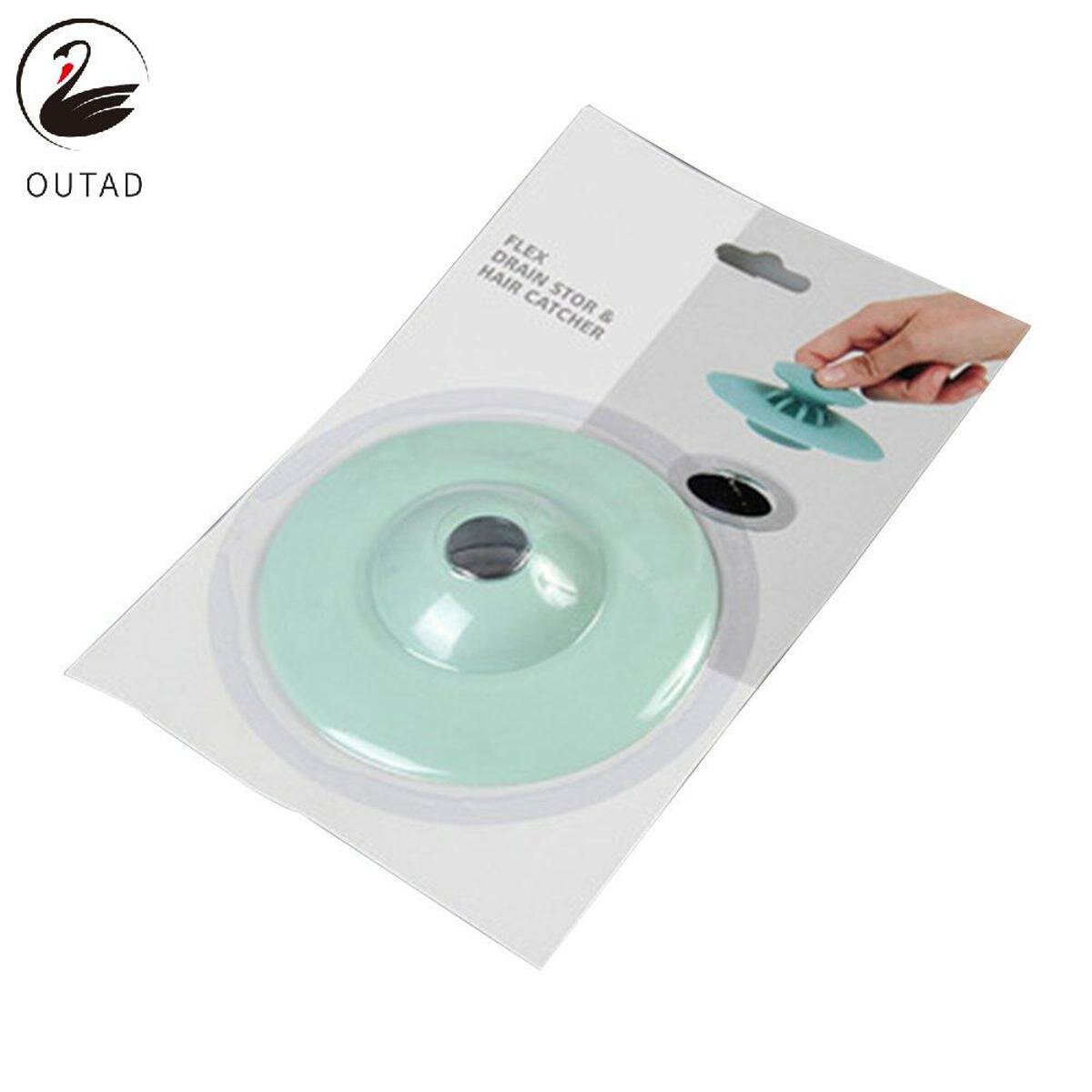 Силиконовый слив для кухни, ванная комната, антизасоряющий пластиковый фильтр для раковины