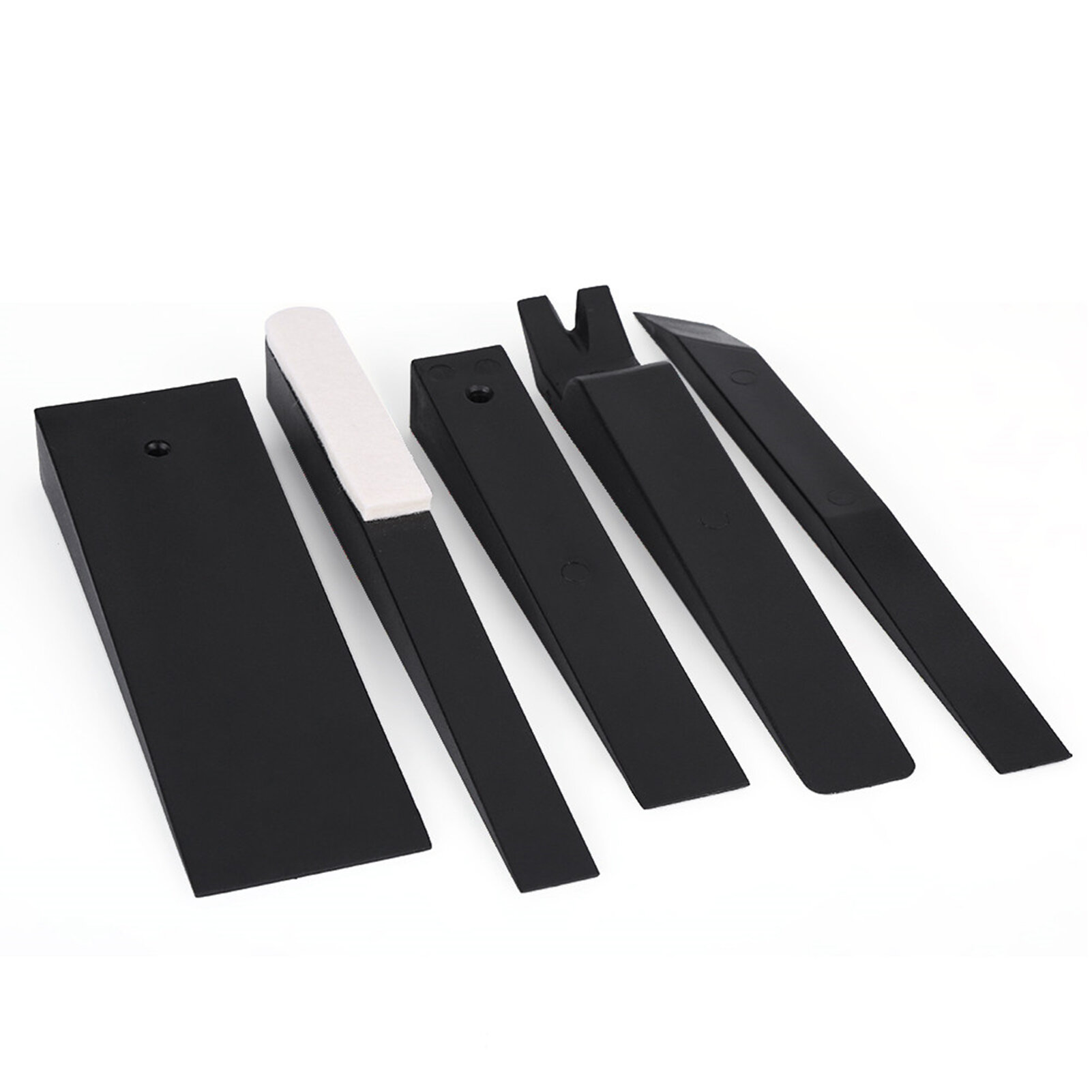 1 комплект (5 шт.) Соберите клиновые пластиковые инструменты Pry Puck Car Audio Stereo Repair Tools