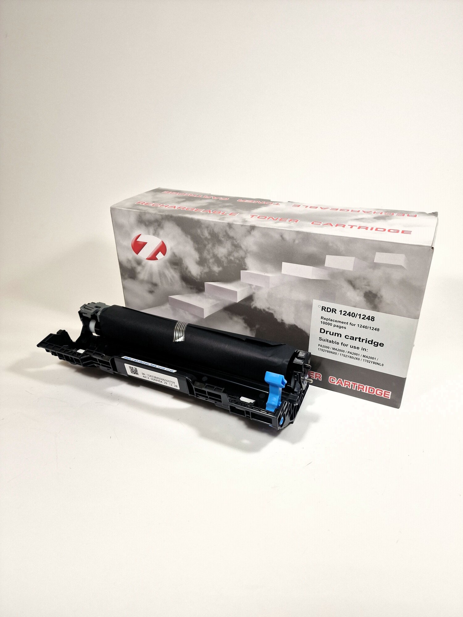 DRUM картридж DK-1240 DK-1248 (фотобрабан), 7Q, для Kyocera ECOSYS PA2000 PA2001 MA2000 MA2001, черный, 10000 листов