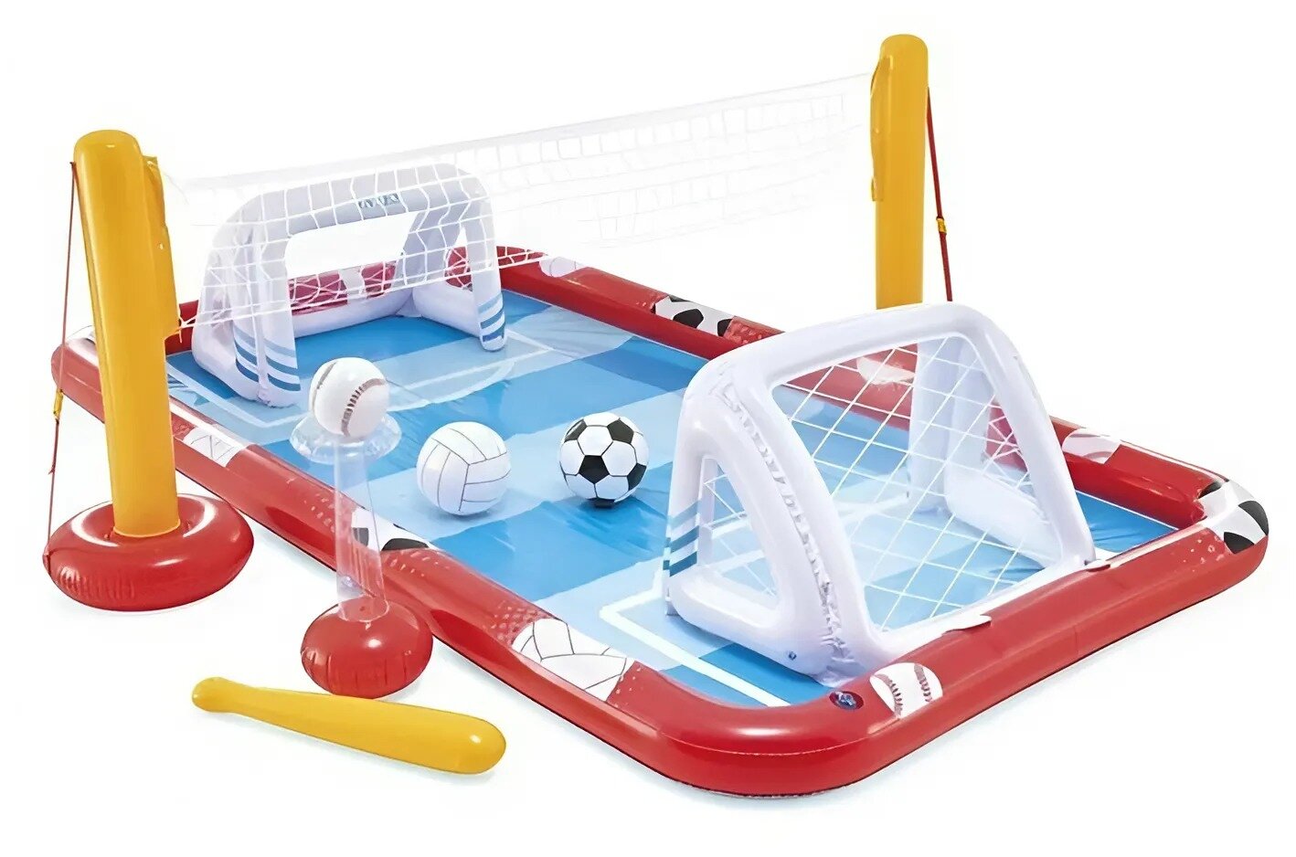Надувной игровой центр "Стадион" INTEX 57147 (325x267x102см)