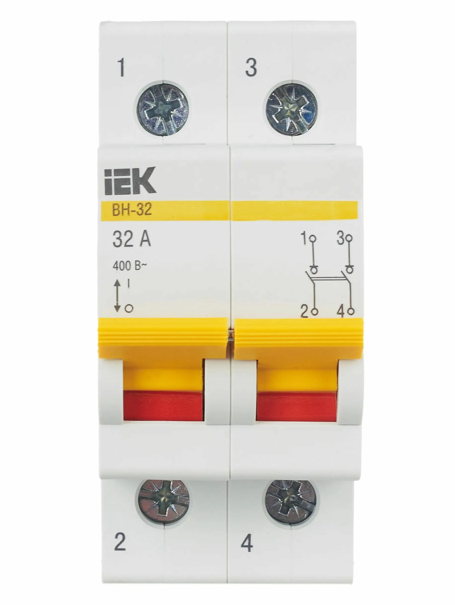 Выключатель нагрузки (мини-рубильник) ВН-32 2P 32А IEK KARAT