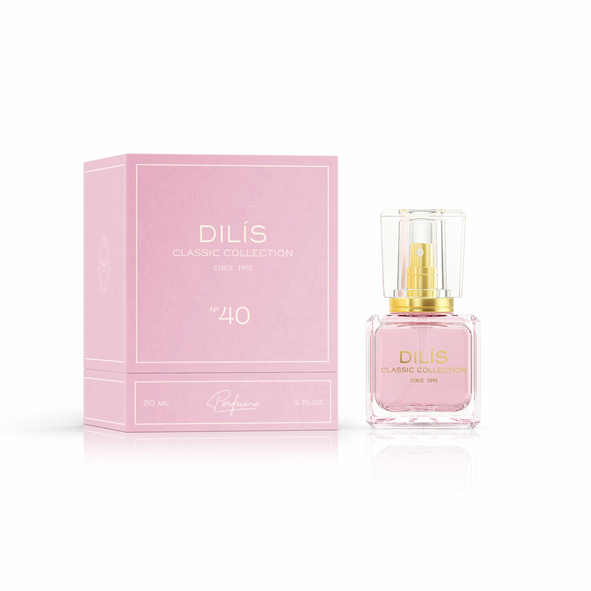 Духи Dilis №40 Classic Collection, женские, фруктовые, цветочные ноты, 30мл