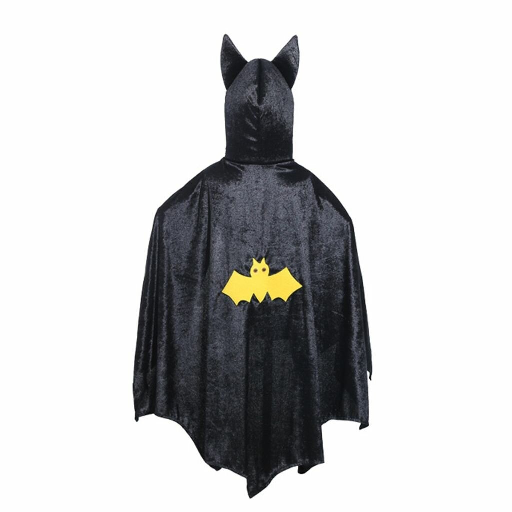 Косплей летучая мышь, шаль с капюшоном-L