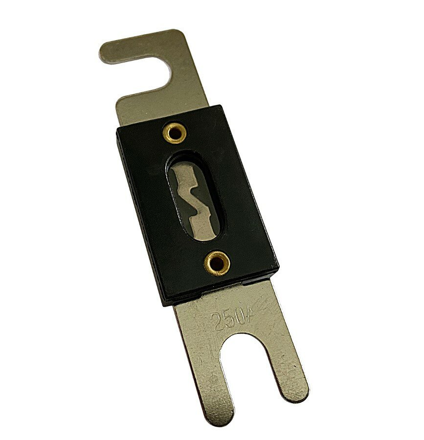 Предохранитель ABF-407 ленточный с изолятором 250A (82x19,2мм, d9мм)