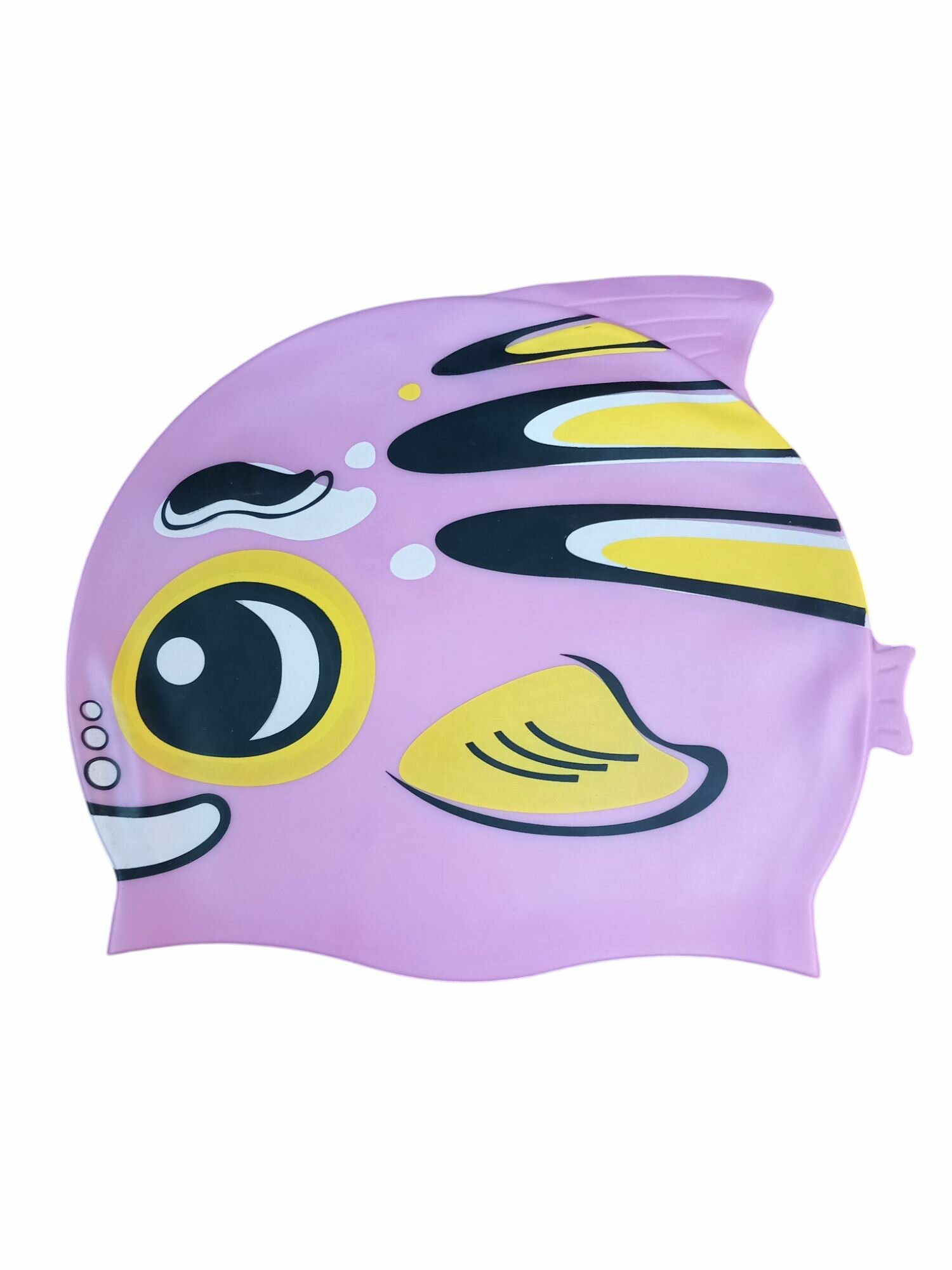 Шапочка для плавания "Рыбки" для детей от 3 лет, 46-52 размер