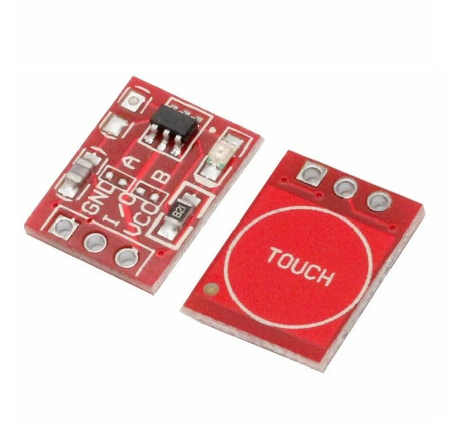 Сенсорный модуль TTP 223 выносная сенсорная кнопка - 10 штук