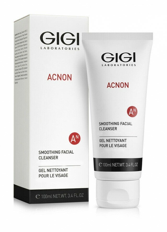 Мыло для умывания Gigi Acnon Smoothing Facial Сleanser для чувствительной кожи, 100 мл