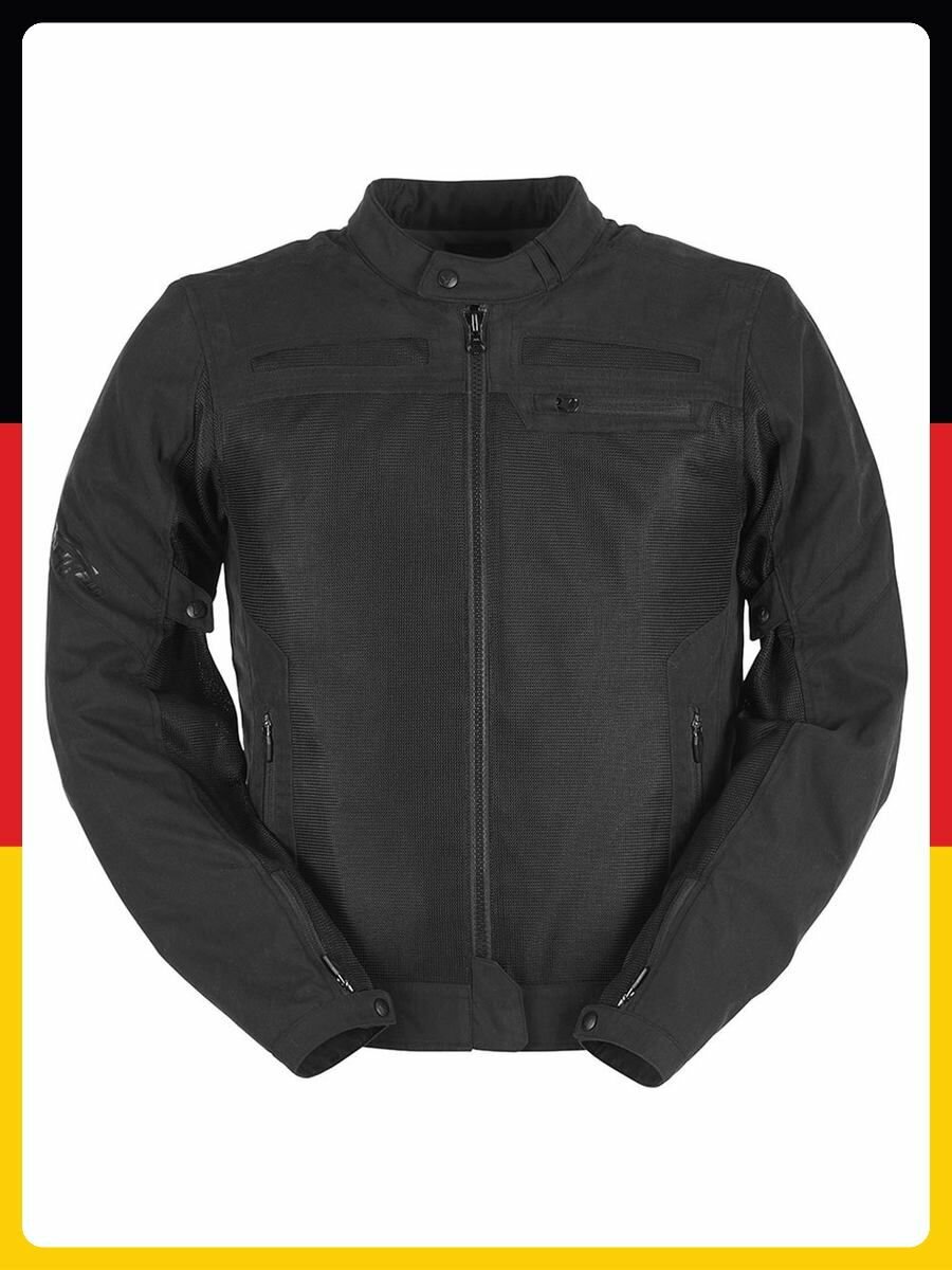 Мотокуртка Furygan Tx Furyo Vented, Черный, S