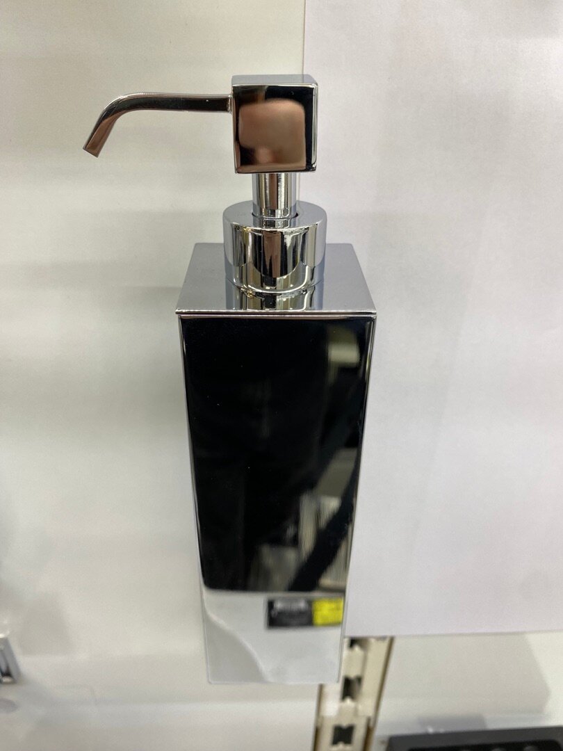 Дозатор для мыла WINDISCH BOX METAL 90218CR хром 50х50h200