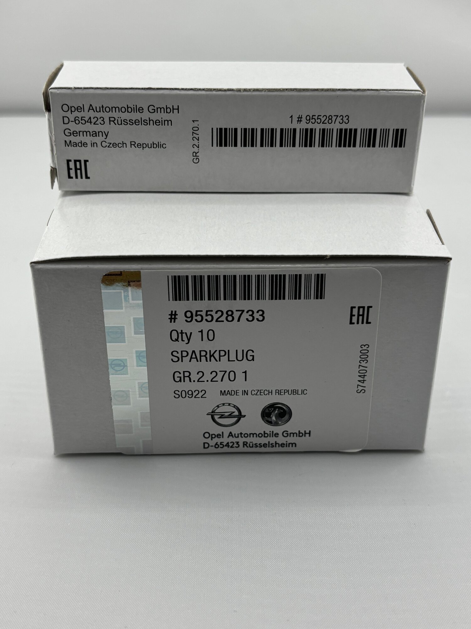 Свеча зажигания General Motors 95528733 для Chevrolet и Opel, 1 шт