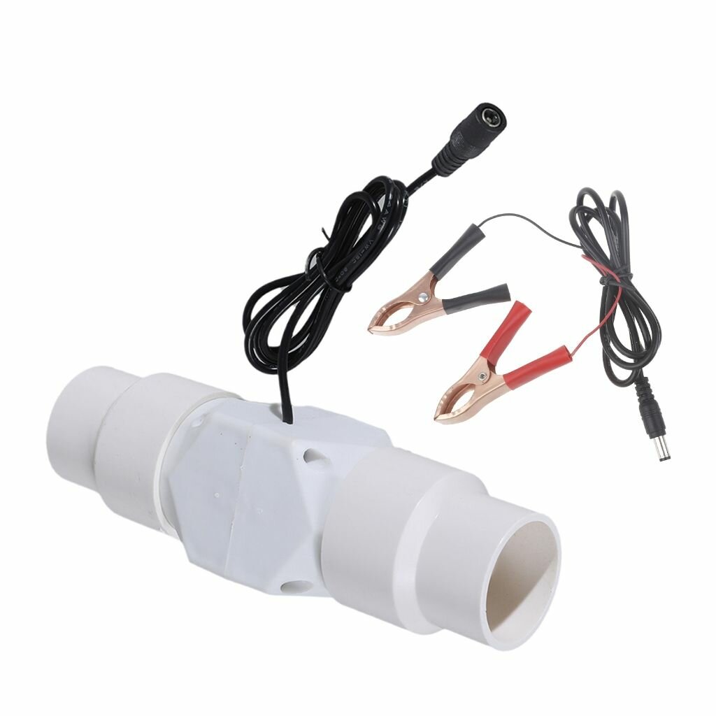 Наружный диаметр 50 мм 12 В канальный вентилятор вытяжной + зажим для аккумулятора линия питания 40