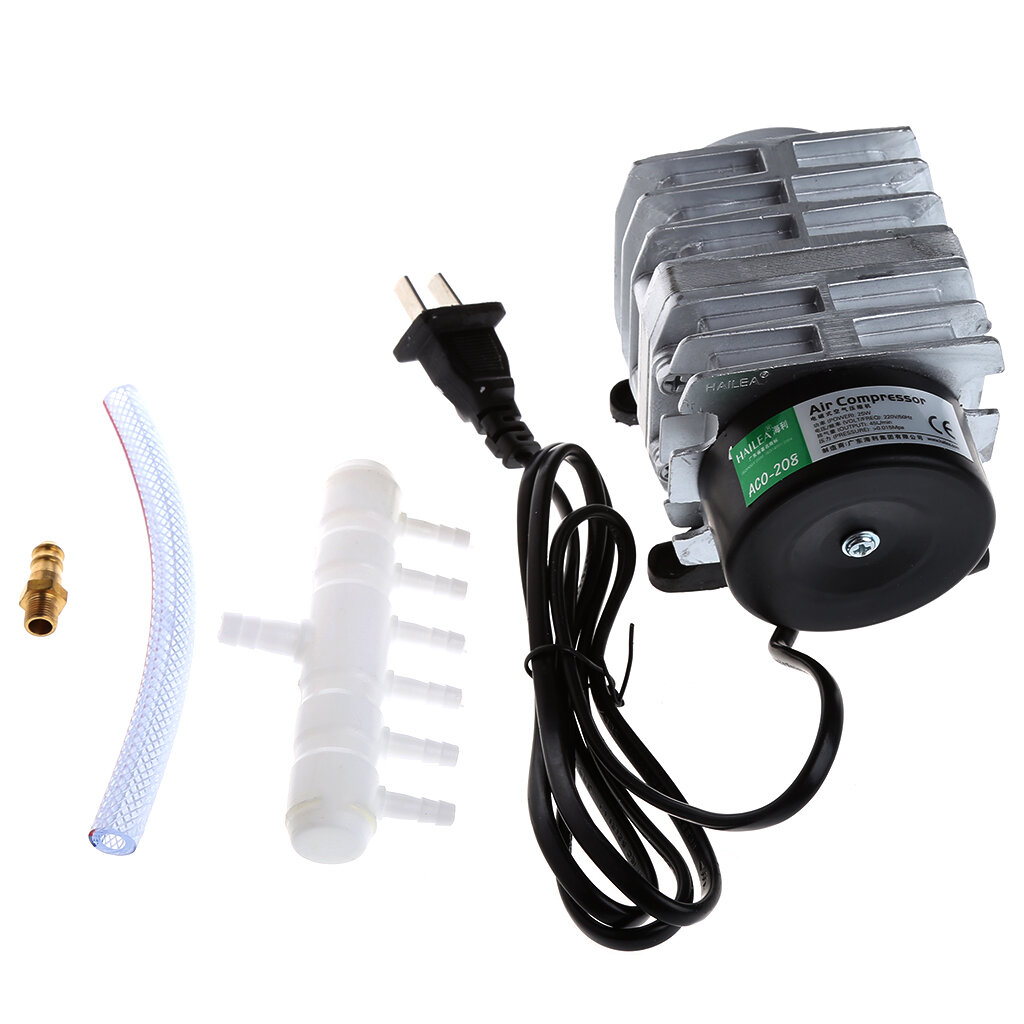 Aquarium Air Pump Mini Air Pump for Fish for Tank Hydroponic Air Pump Fish for Tank Air Pump Bubbler Pond Aerator Small