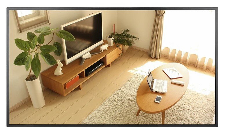 Информационный дисплей DS-D6043UN-B, 43", 4K, 500кд/м2, 2+16 Гб, Andriod 8.1, настенное крепление для портретной и альбомной ориентации в комплекте