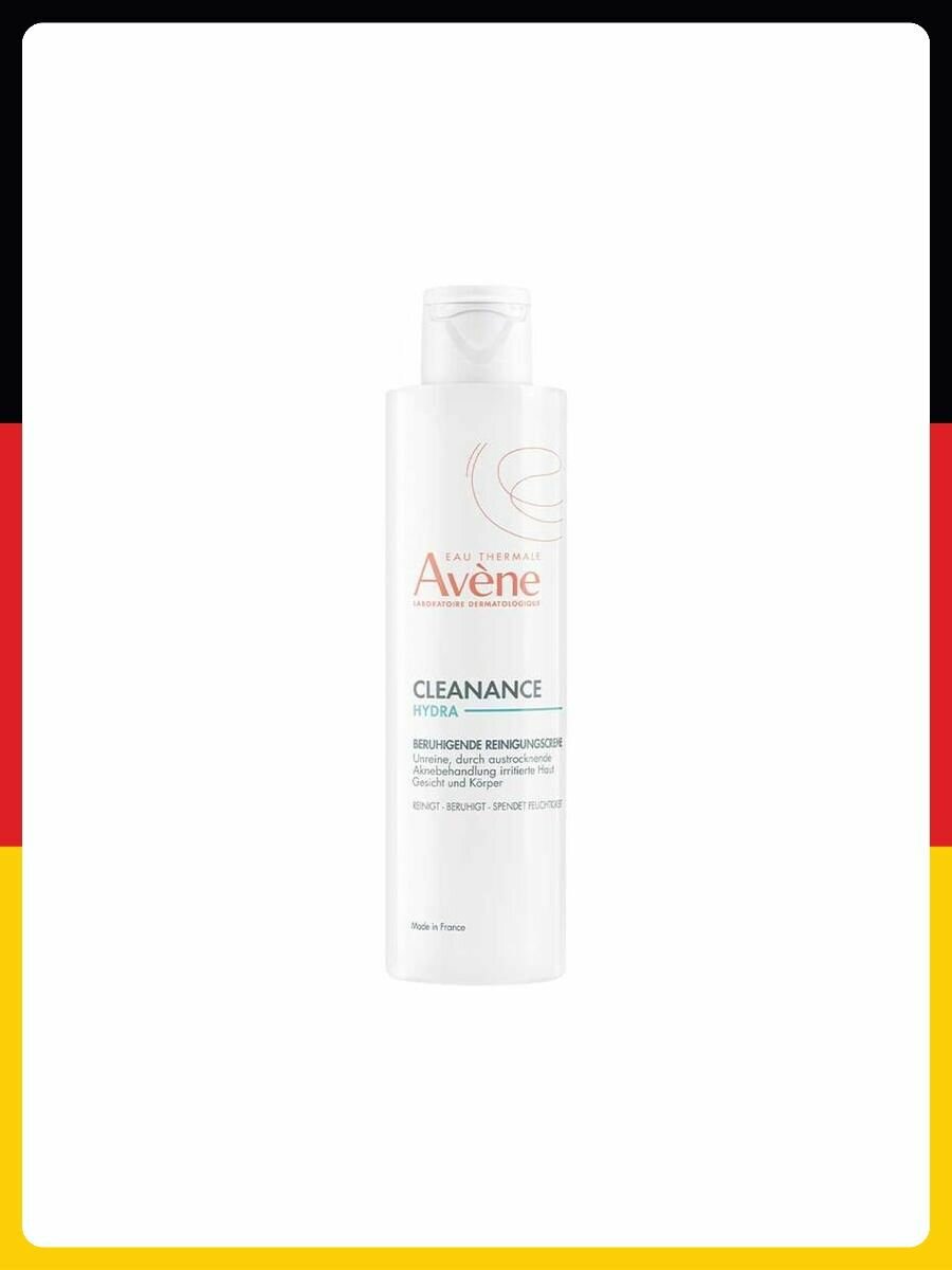 Крем для ухода за кожей Avene Cleanance Hydra soothing cleansing, 200 ml