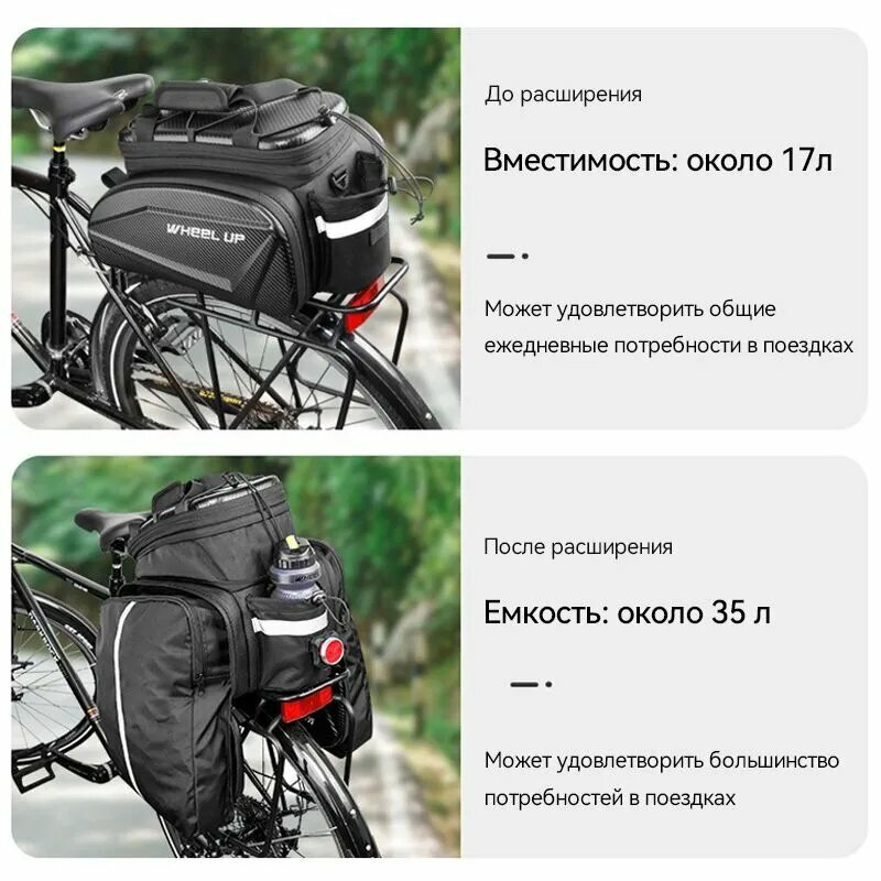 Велосумка, объем: 35 л YZ — фото 1