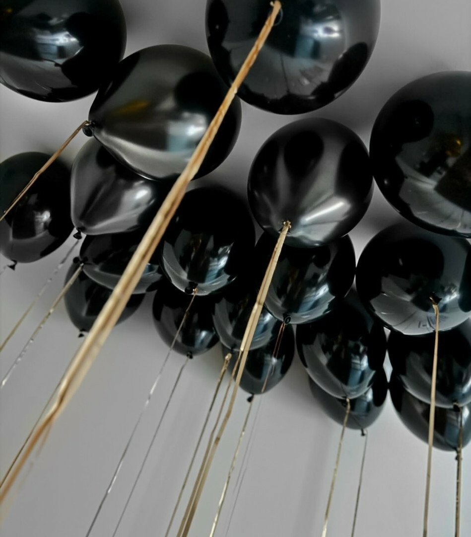 Шары под потолок «Золотая ночь»